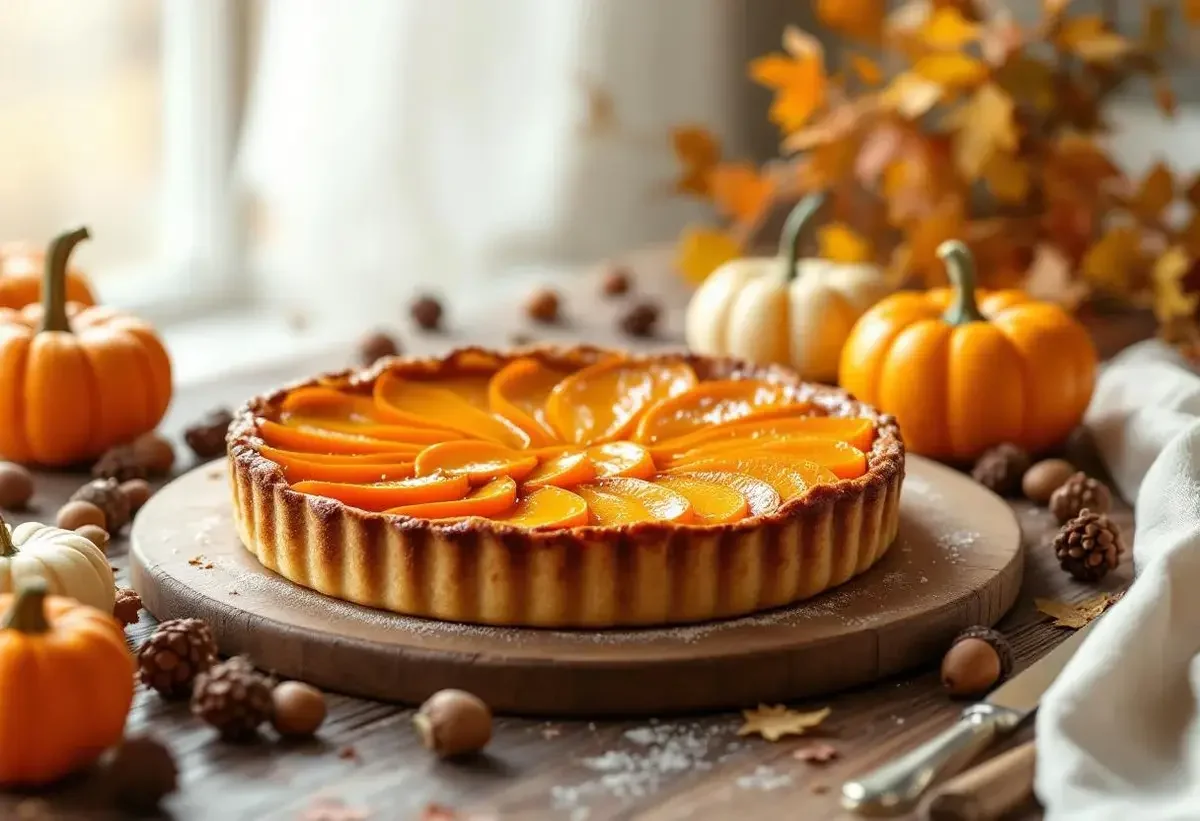 « J'ai remplacé mes pommes par des kakis » : cette tarte ...